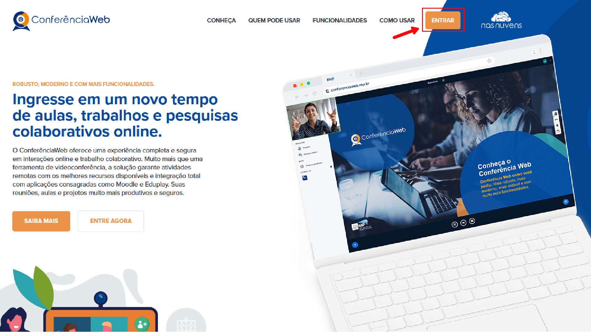 Como acessar a ConferênciaWeb da RNP?